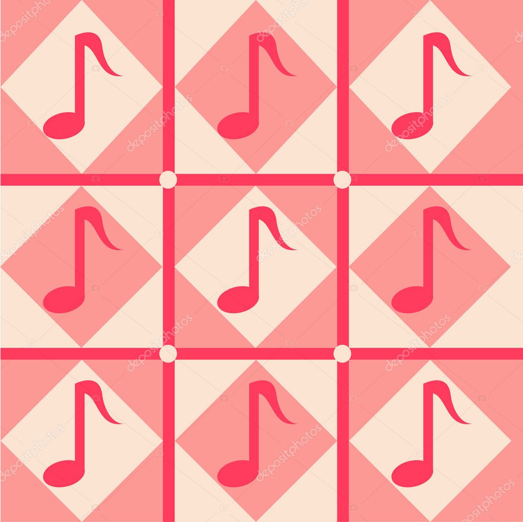 Musical pattern — Stock Vector © isabelle #4003858