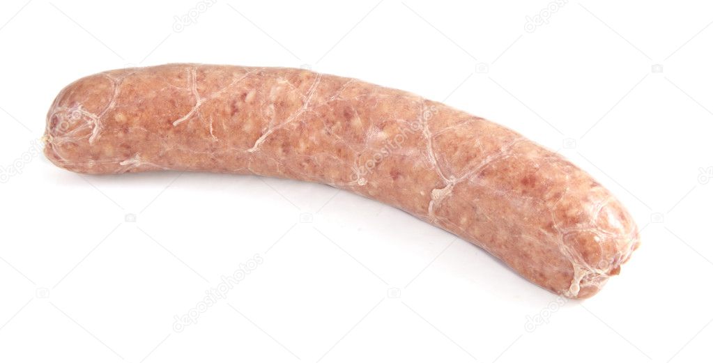 Single sausage — Stock Photo © fonzie26 #4254609