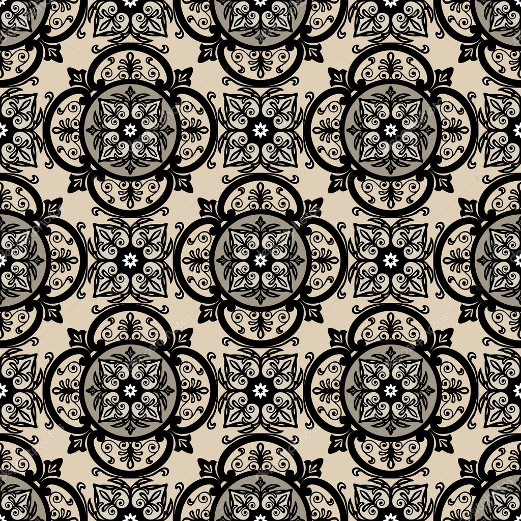 Oriental pattern Stock Vector Image by ©ElaKwasniewski #4723429