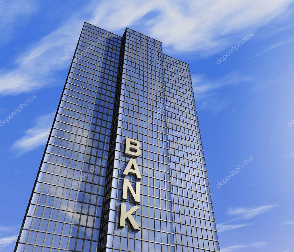 Bank headquarter — Stock Photo © lucadp #5360856