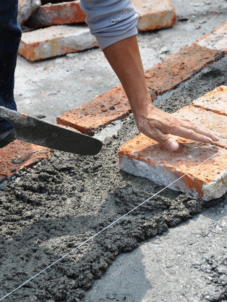 Bricklayer — Stock Photo © flytosky11 #5364150