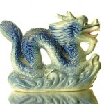 Chinese dragon for happyness and luck — Stock Photo © jochenschneider ...