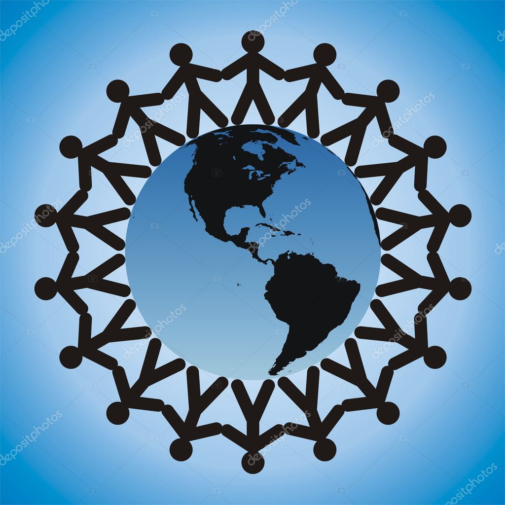 Image vectorielle Les enfants du monde entier par ©icefront - 4017386