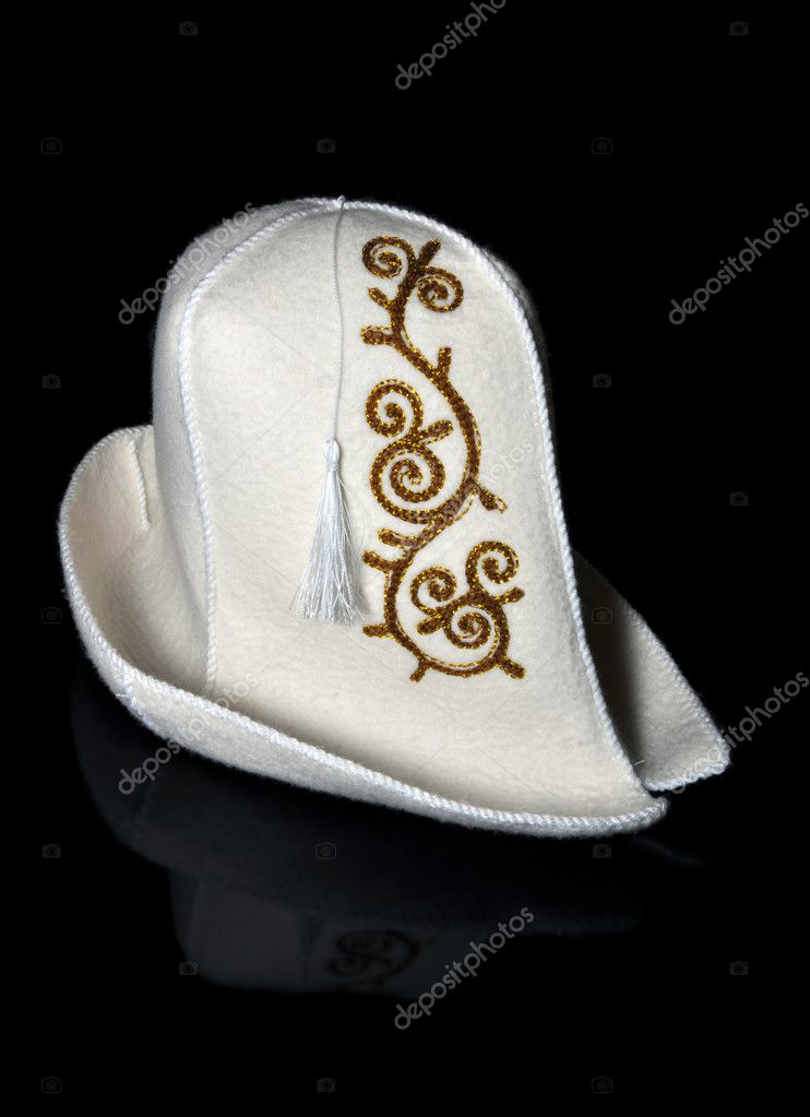White kyrgyz kalpak Stock Photo by ©Dimcha 4399648