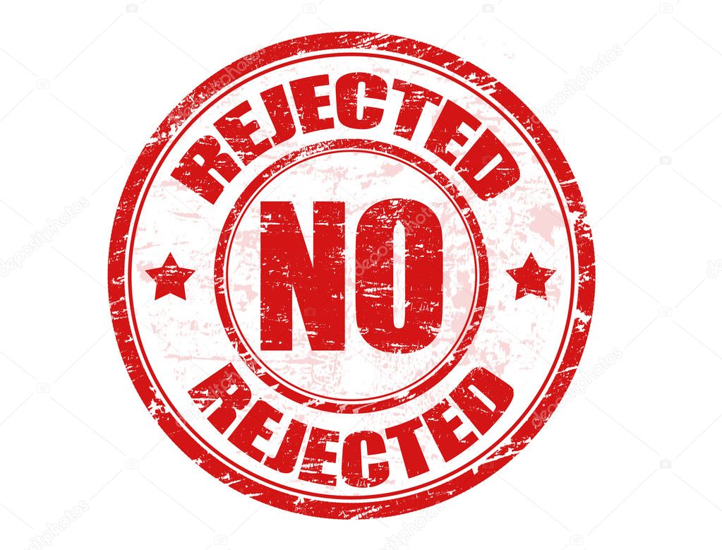 Rejected stamp — Stock Vector © roxanabalint #4167833