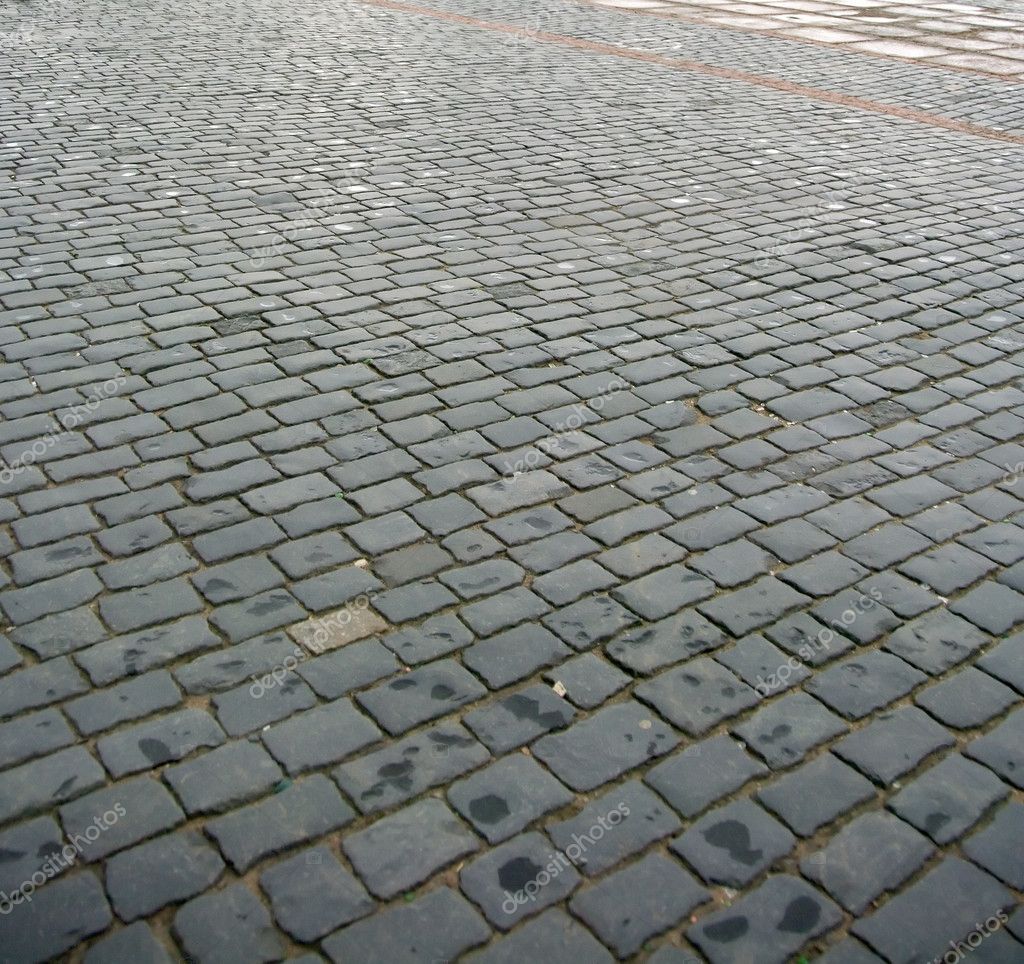 Cobblestone pavement — Stock Photo © Shpinat #4036472
