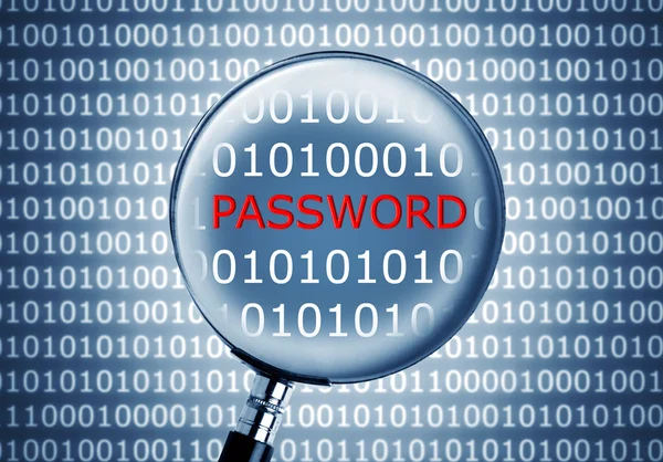 Password in a binary code - Stock Image - Everypixel