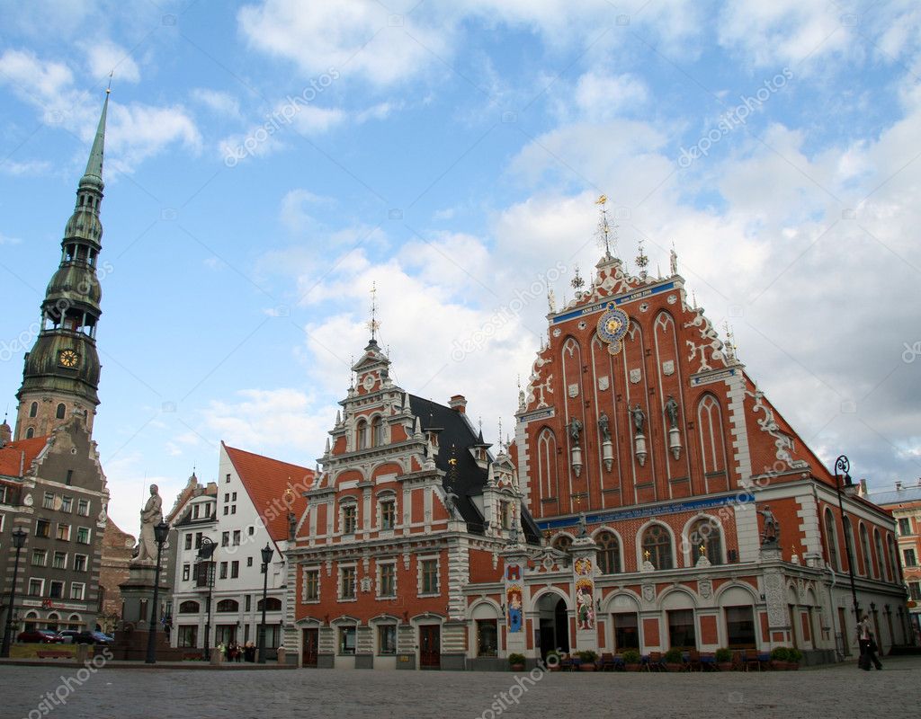 Riga, Letland stockfoto, rechtenvrije foto door © jorisvo #4209856