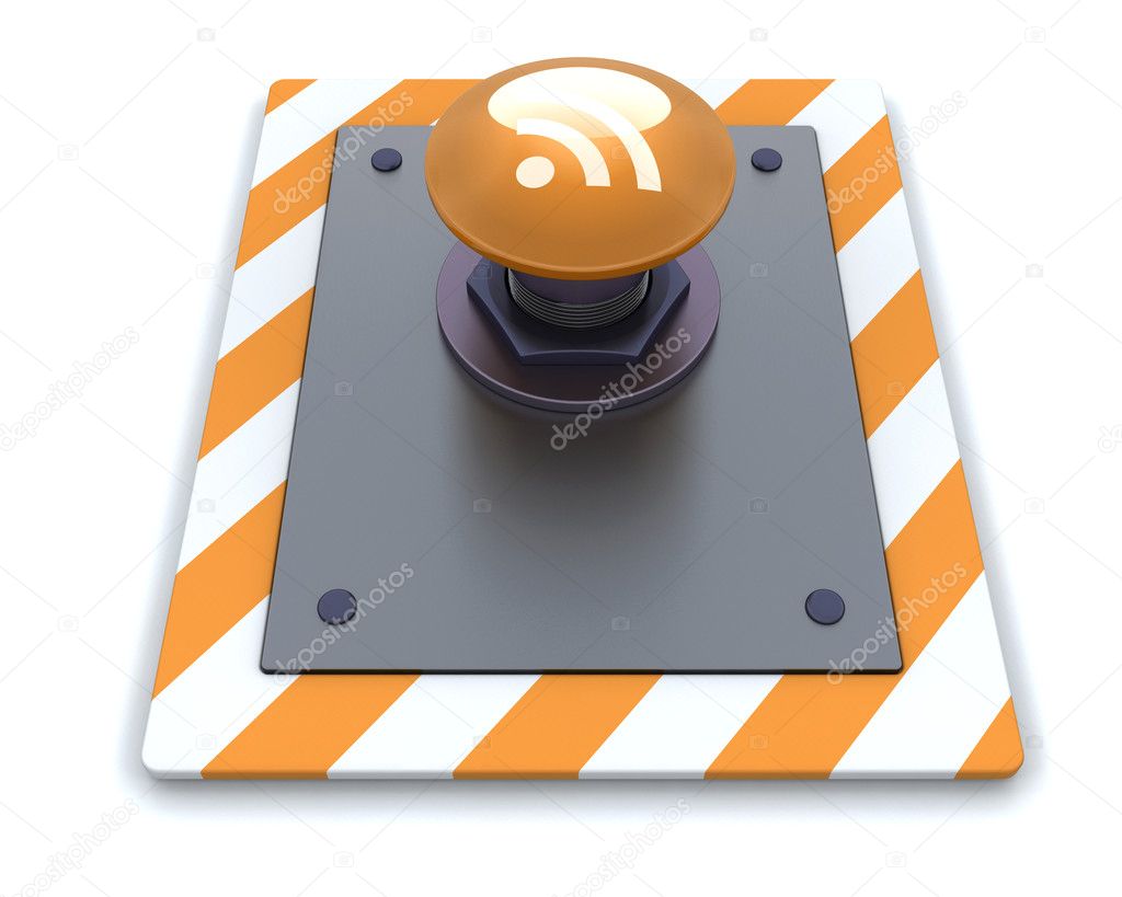 RSS push button Stock Photo by ©kjpargeter 4418634 RSS push button Stock Photo by ©kjpargeter 4418634