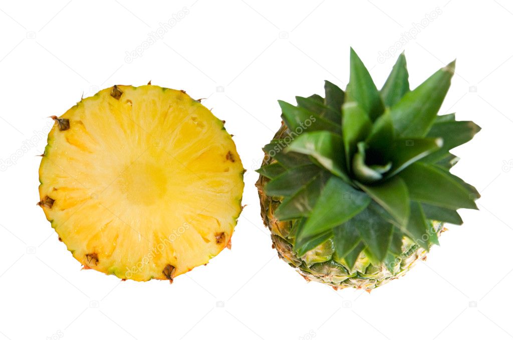Pineapple Cut In Half