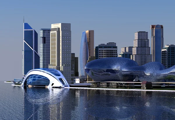 Modern city — Stock Photo © Iurii #4645347