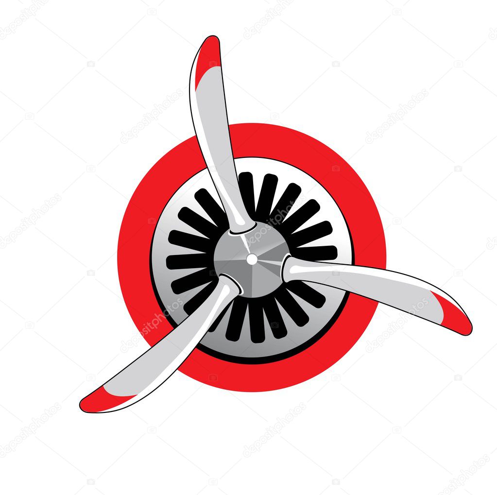 Propeller — Stock Vector © artcreator #4351160