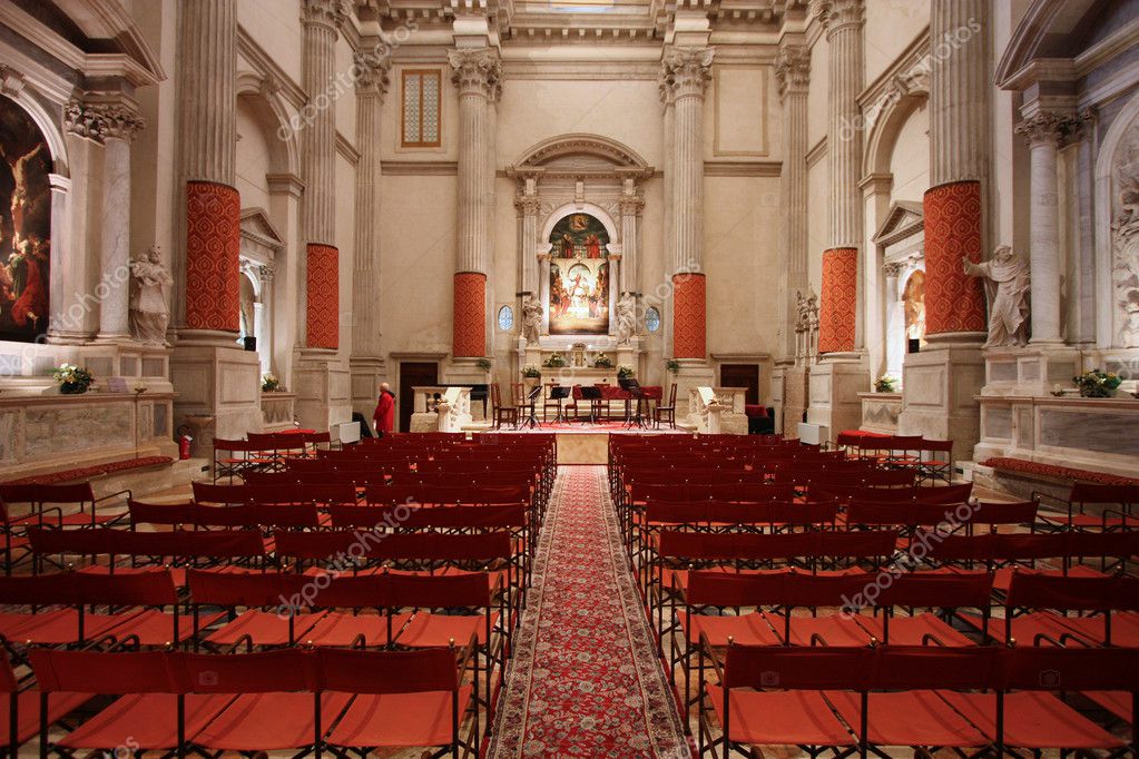 Baroque church interior — Stock Photo © tupungato #4452577