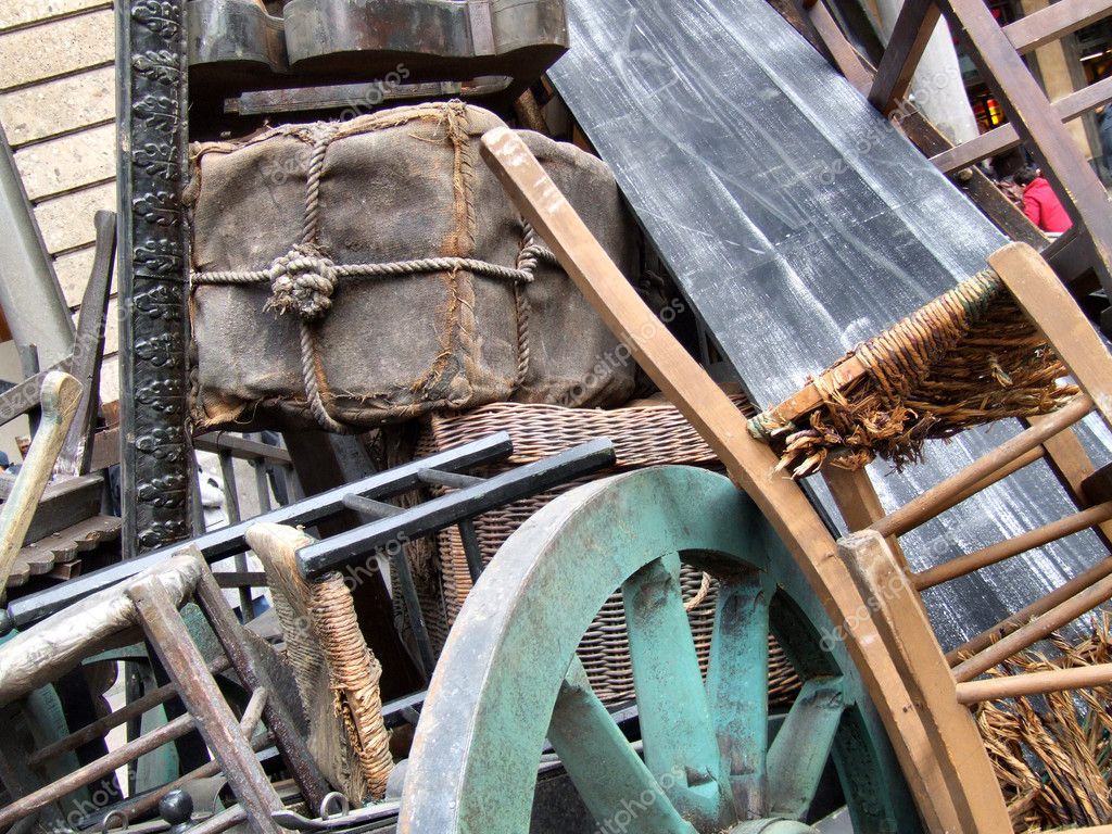 Old stuff furniture — Stock Photo © tupungato #4538186