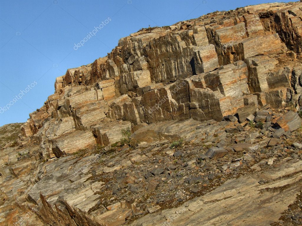 Red rocks - bare rock surface — Stock Photo © tupungato #4539940