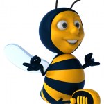 Cartoon bee Stock Photo by ©julos 4362719