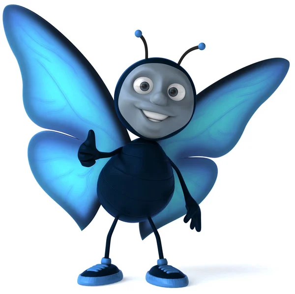 Butterfly 3d animation — Stock Photo ...