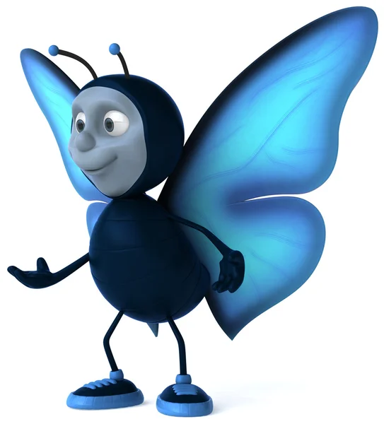 Butterfly 3d animation — Stock Photo ...