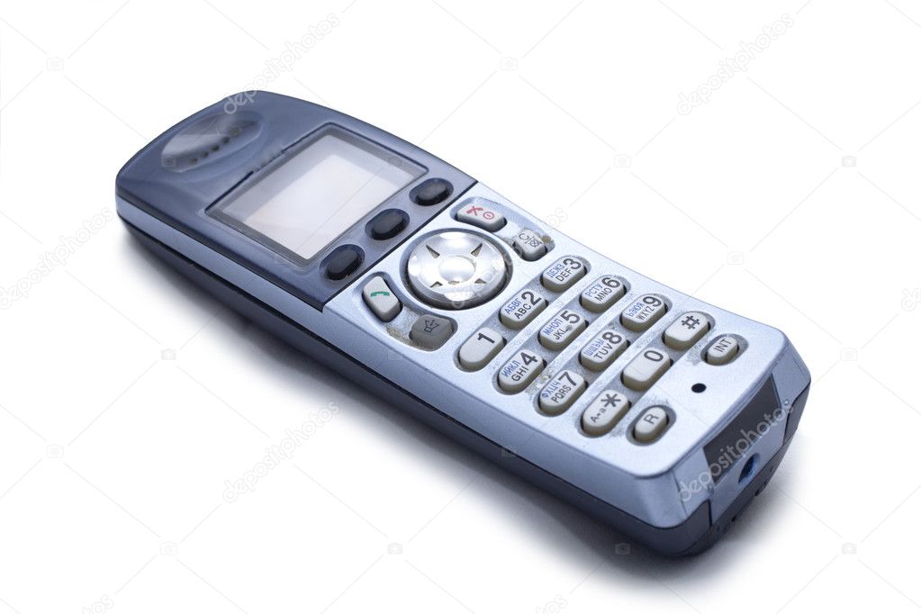 Telephone Isolated White Background — Stock Photo © vnn83 #4663466