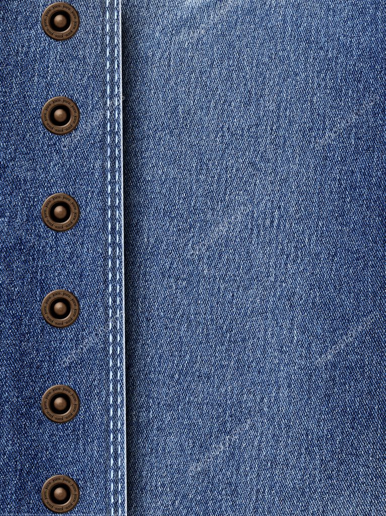 JEANS TEXTURE with rivets — Stock Photo © Westa #5340183