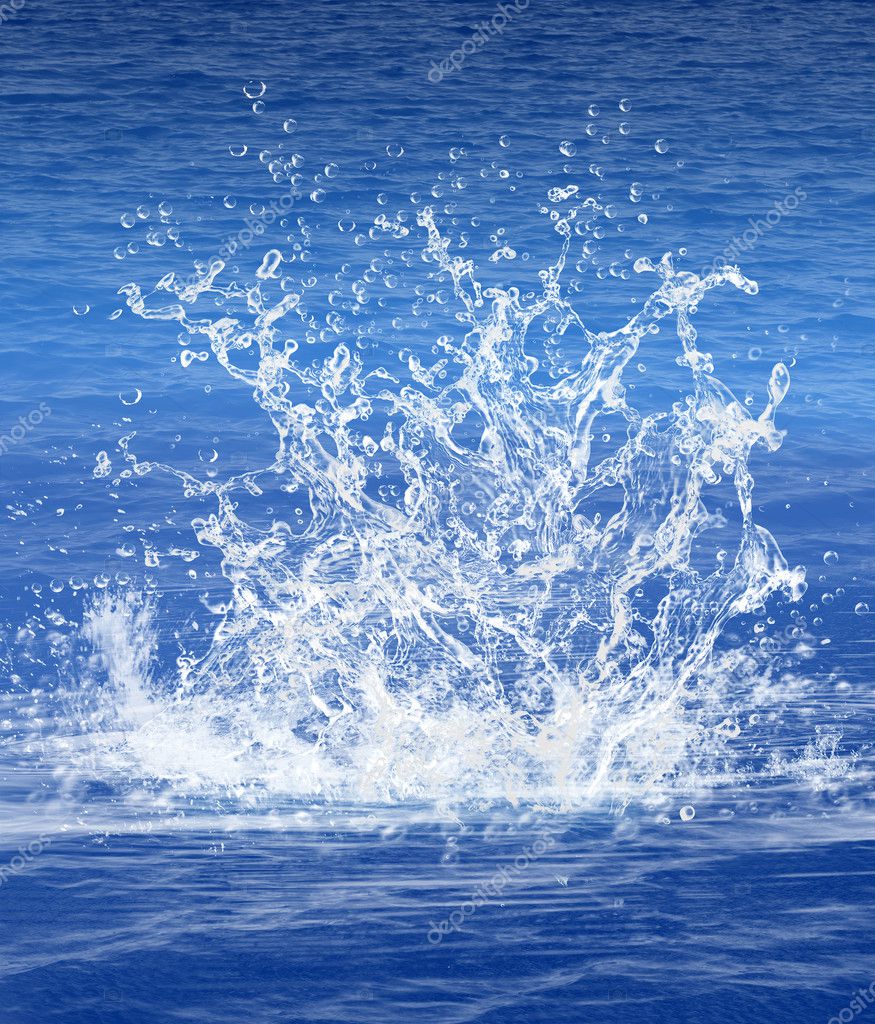 WATER SPLASH — Stock Photo © Westa #5354436