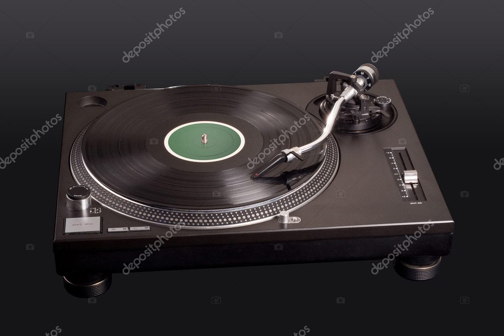 Professional Vinyl Player File Includes Clipping Path Easy Background ...