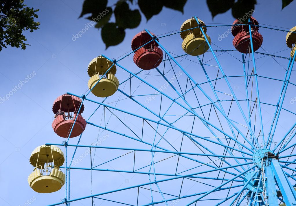 Carousel ferris wheel Stock Photo by ©Wisky 4819101