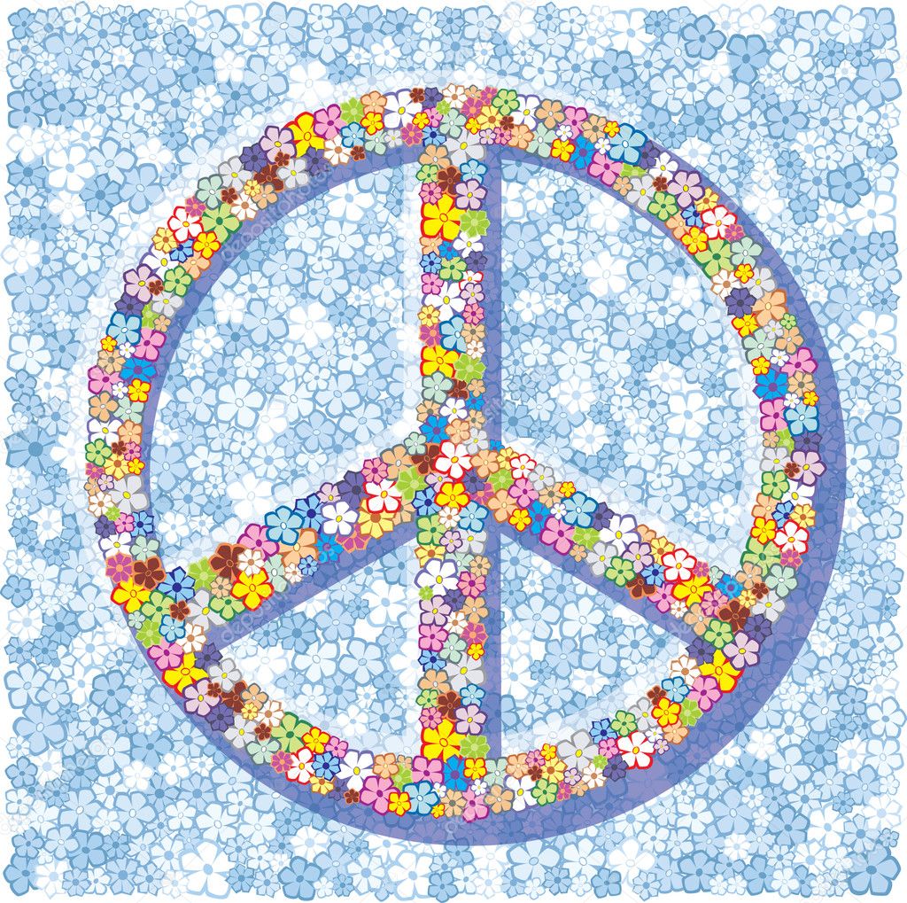 Sign of the pacifists — Stock Vector © yaskech #4589308