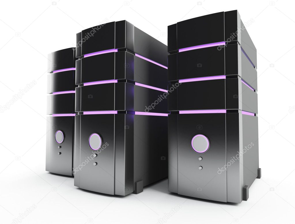 Server farm — Stock Photo © bioraven #5140261