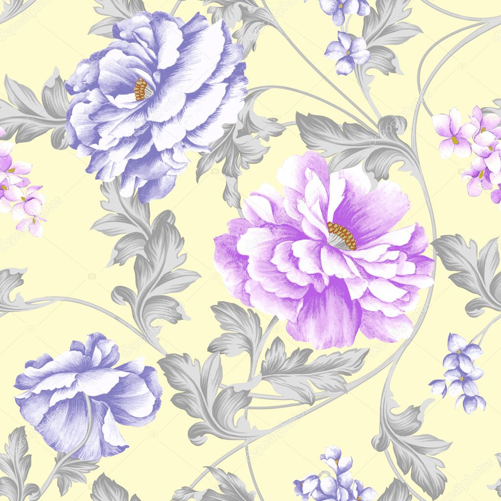 Floral background pattern — Stock Photo © tanginuk1205 #4619170