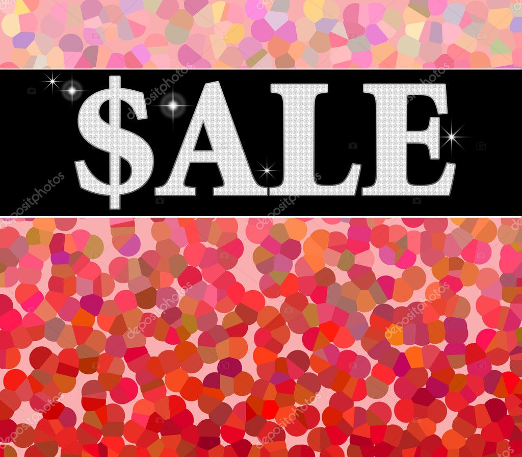Sale sign on colorful background Stock Photo by ©payphoto 4830359