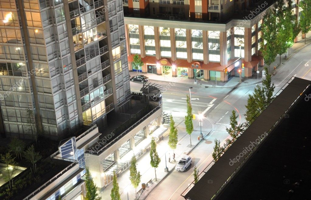 High rise building night scene — Stock Photo © payphoto #5196154