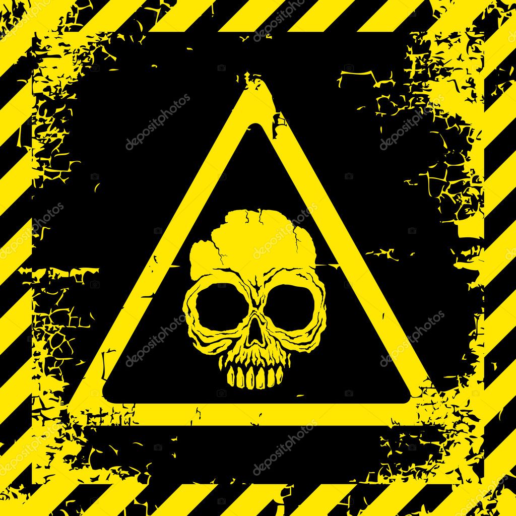 Warning sign of danger — Stock Vector © serazetdinov #5284437
