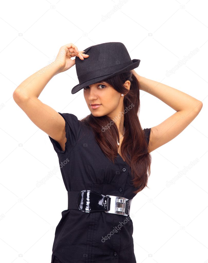 Portrait of a beautiful dancing girl. See more dancing girls (High ...