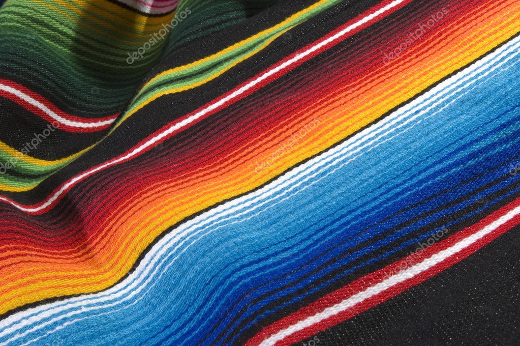 Colorido poncho mexicano: fotografía de stock © kropic #4983949 ...