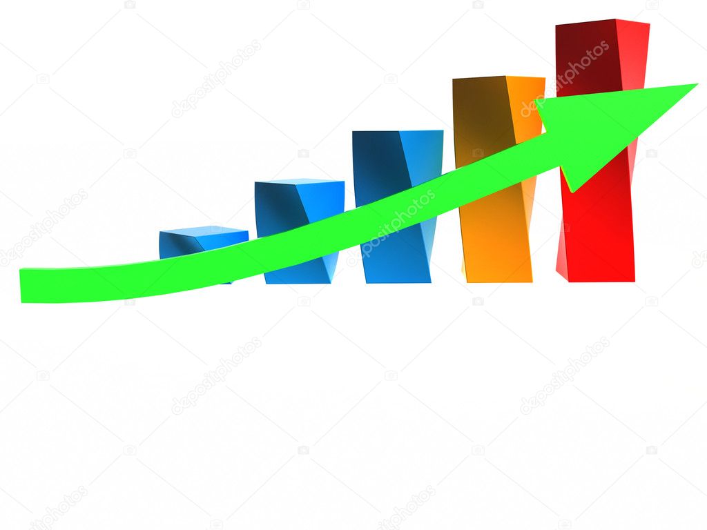 Arrow and increase — Stock Photo © lexigel #4996251