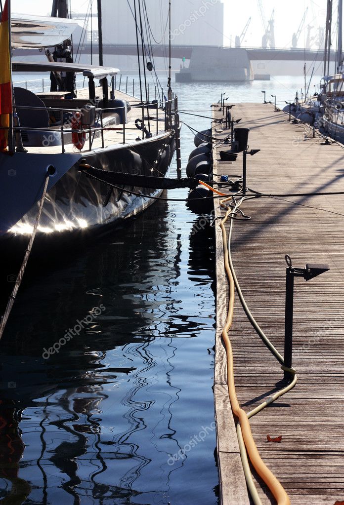 Berth with yachts. Stock Photo by ©alika 5015179