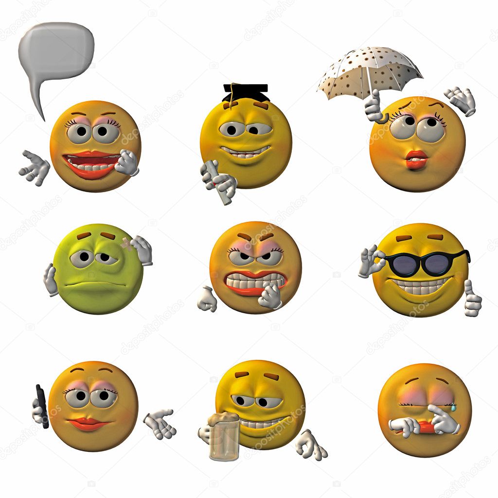 Emoticons - smileys — Stock Photo © Ancello #5089194 Emoticons - smileys — Stock Photo © Ancello #5089194