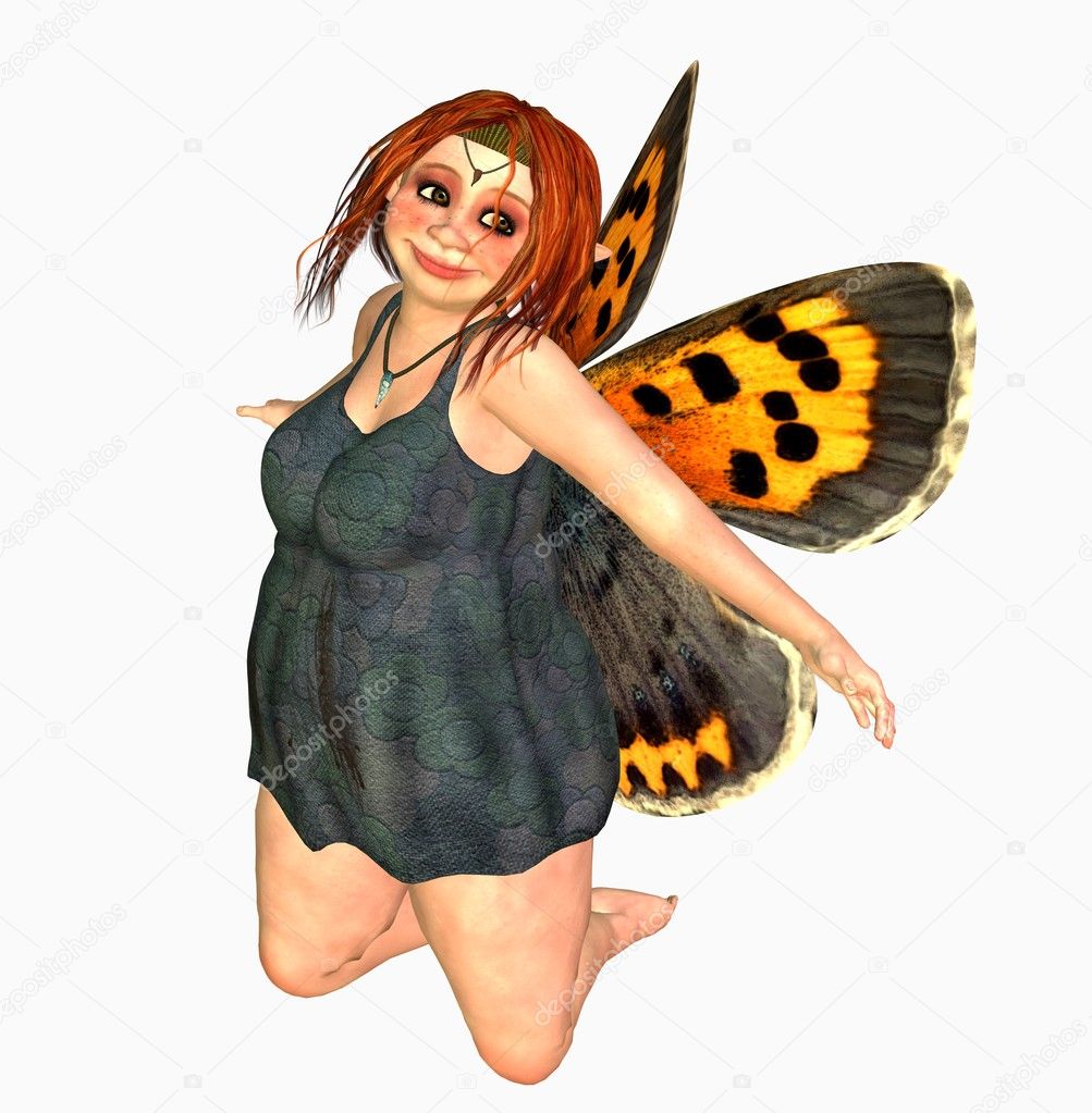 Fat Fairy — Stock Photo © Ancello #5117750