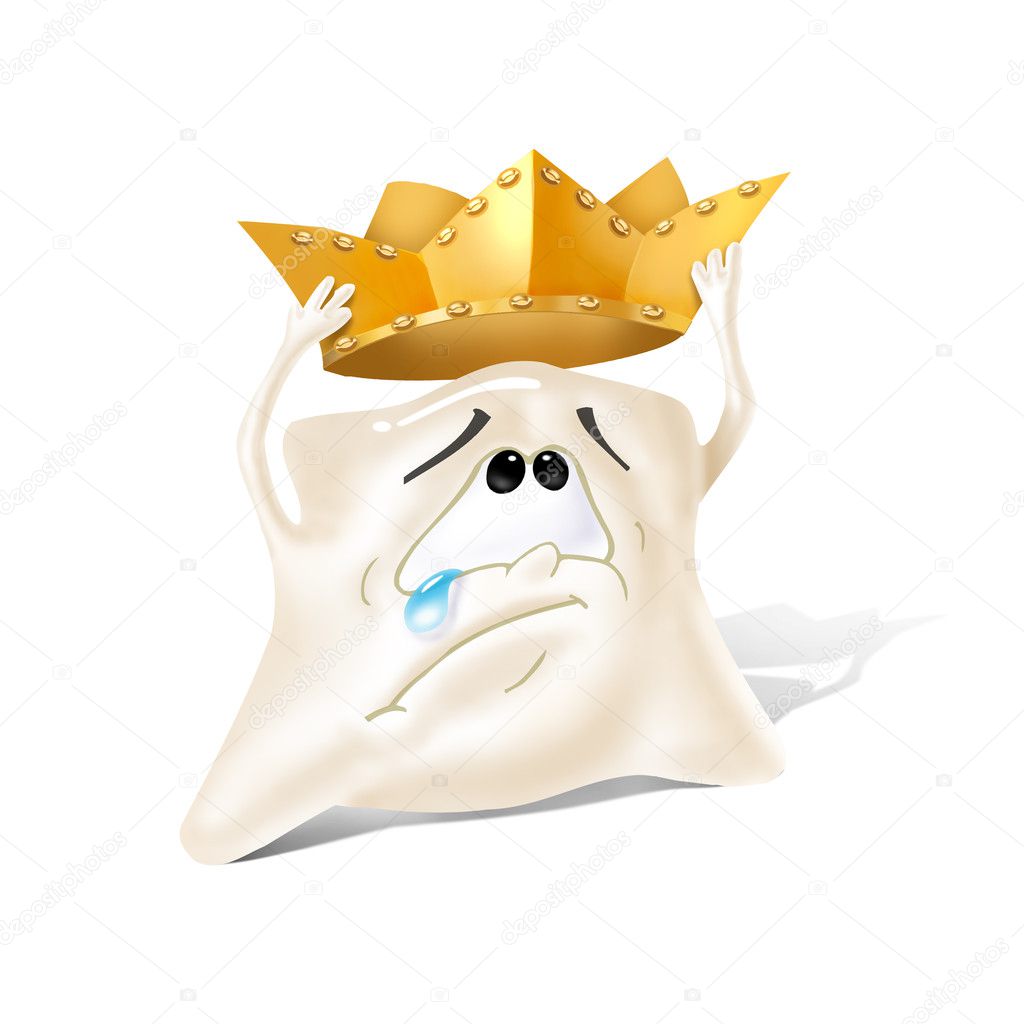 Crying tooth — Stock Photo © iagodina #5040531