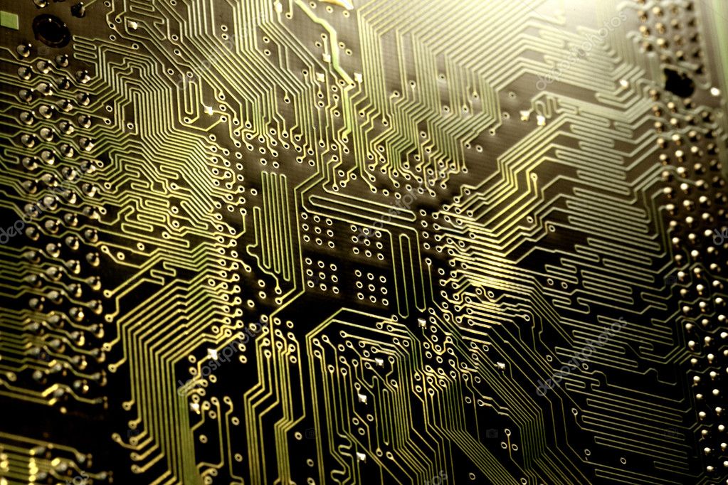 Computer circuits — Stock Photo © membio #5231608