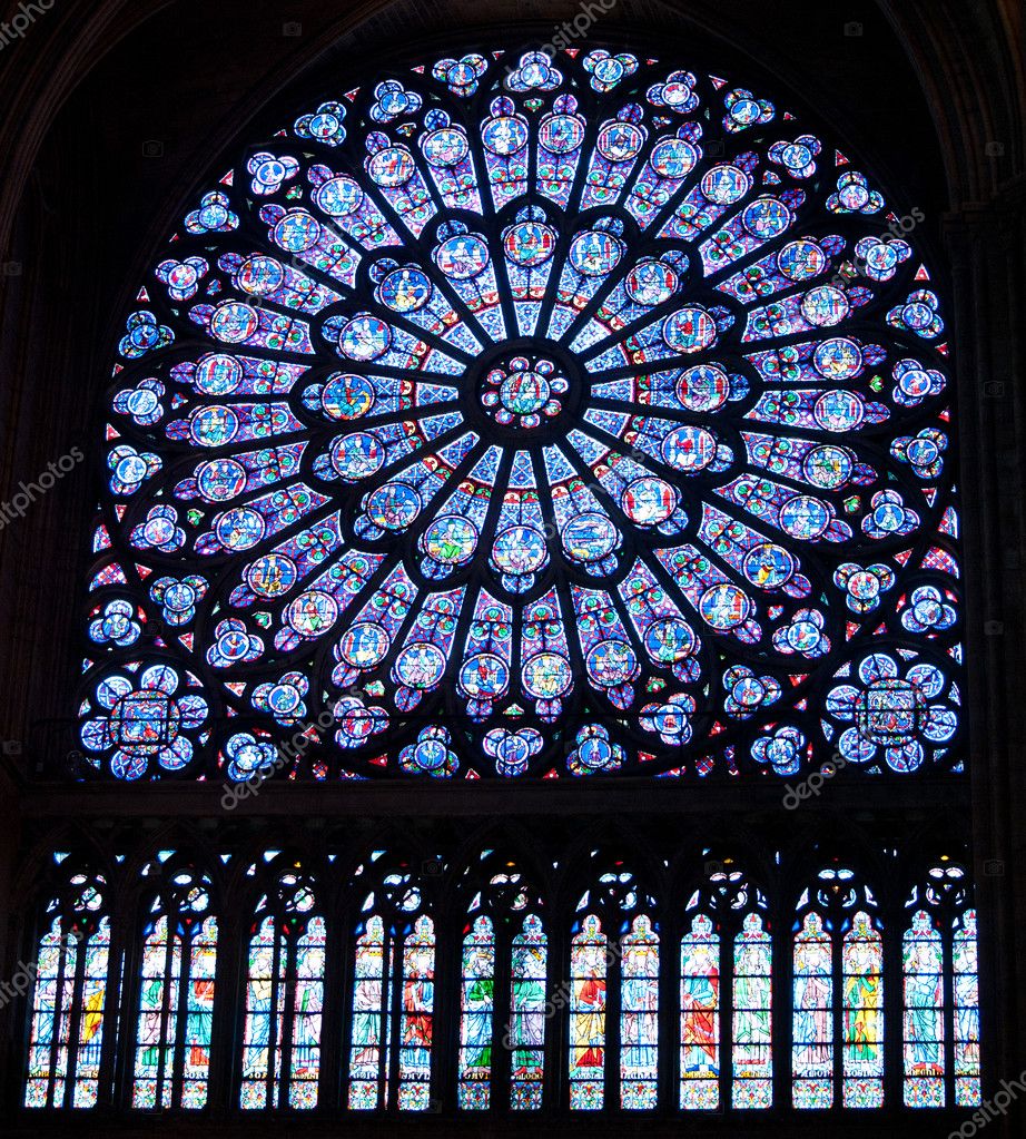 Stained Glass window — Stock Photo © lindom #5255789